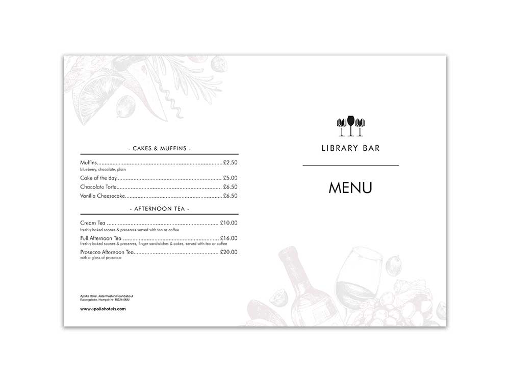 The Library Bar & Lounge at Apollo Hotel Basingstoke